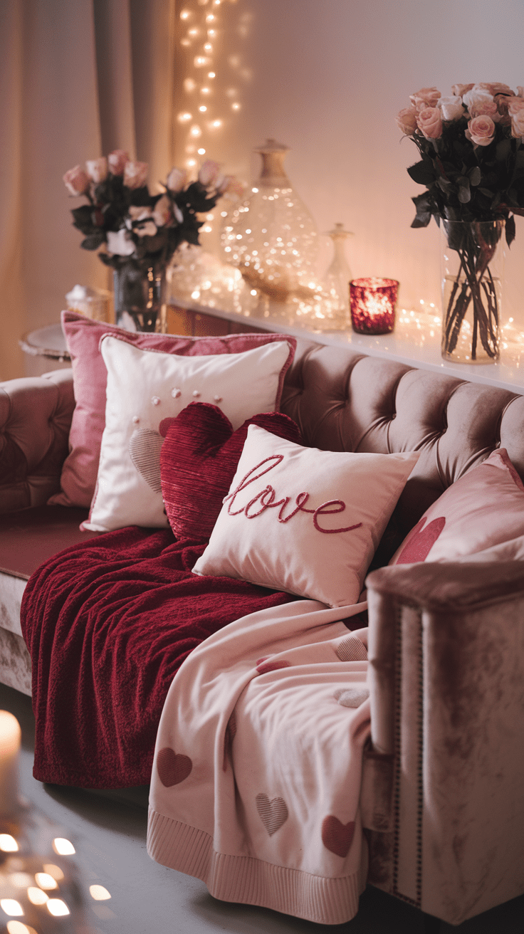 DIY Valentine's Day Room Decor