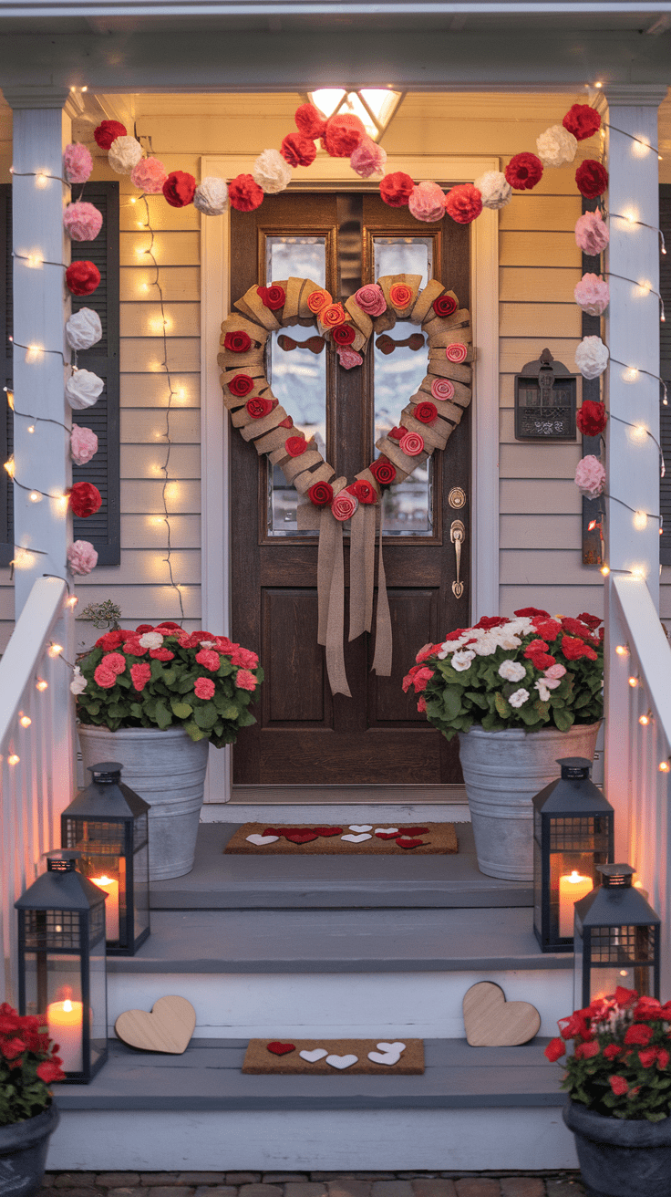 DIY Valentine's Day Room Decor