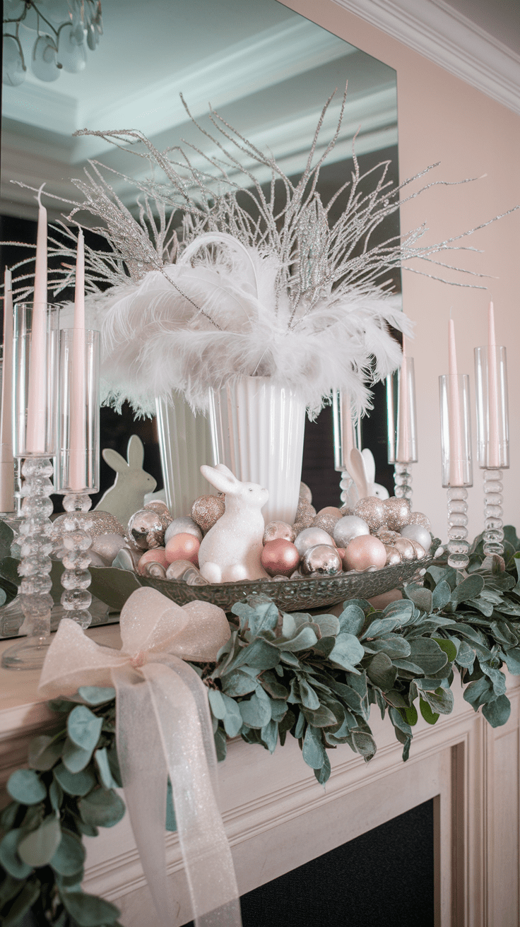 Easter Mantel Decorating Ideas