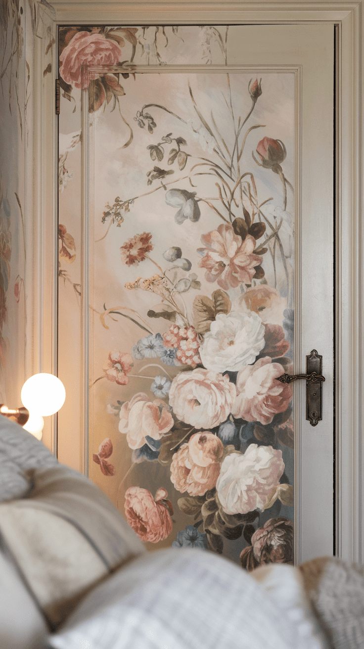 Painted Door Mural Ideas