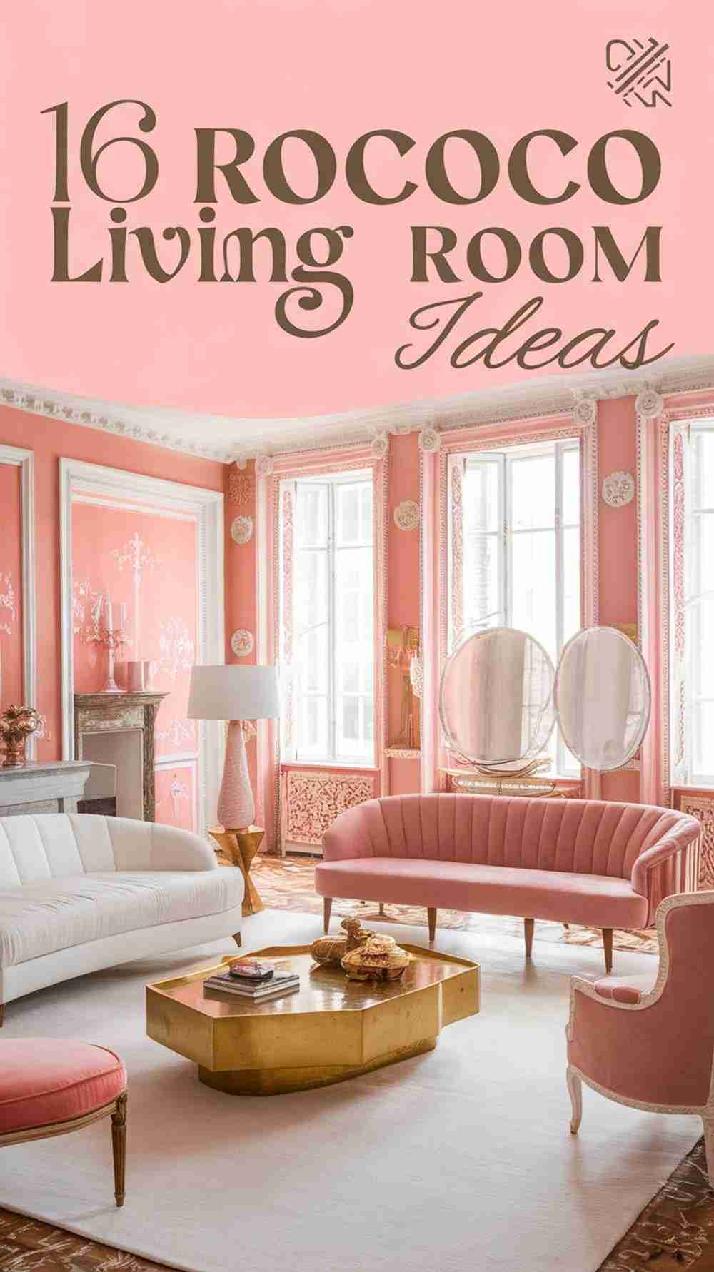 Modern French Rococo Living Room
