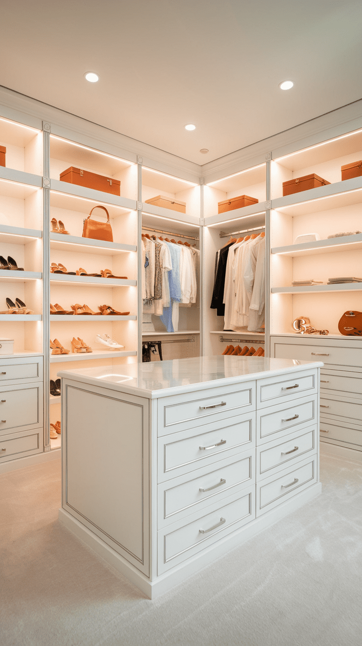 Walk in Closets Luxury