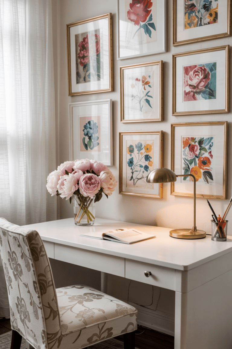 Female Office Decor Ideas